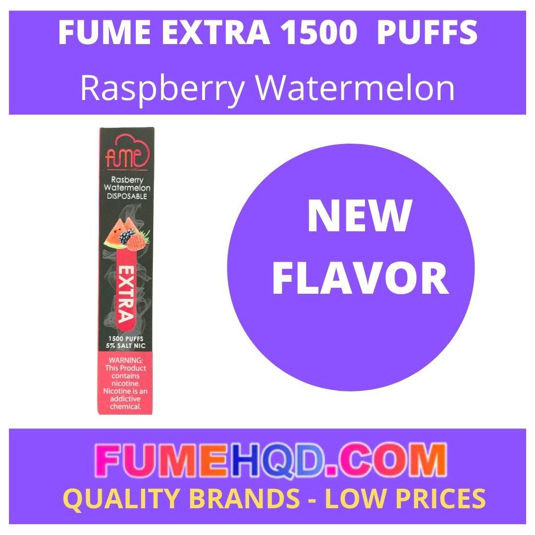 NEW Fume Extra Raspberry Watermelon – FUMEHQD.COM