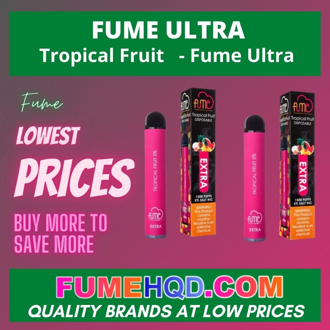Fume Ultra Tropical Fruit - Lowest Prices - $16.49 | @FumeHQD – FUMEHQD.COM